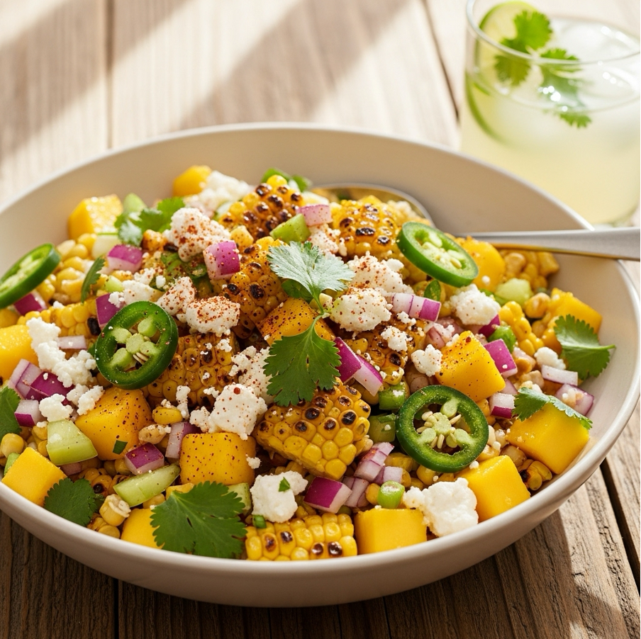 Mango Elote Corn Salad| Winn-Dixie