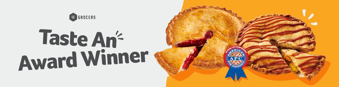 Award winners - try the best pies in america!